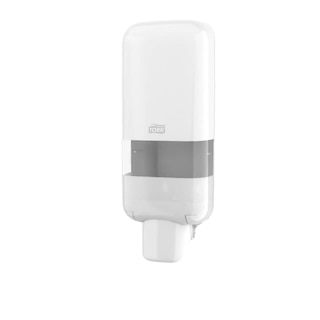 Tork Soap and Sanitizer Dispenser White S4