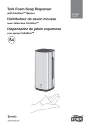 Tork Intuition™ Sensor Skincare Dispenser Stainless Steel S4