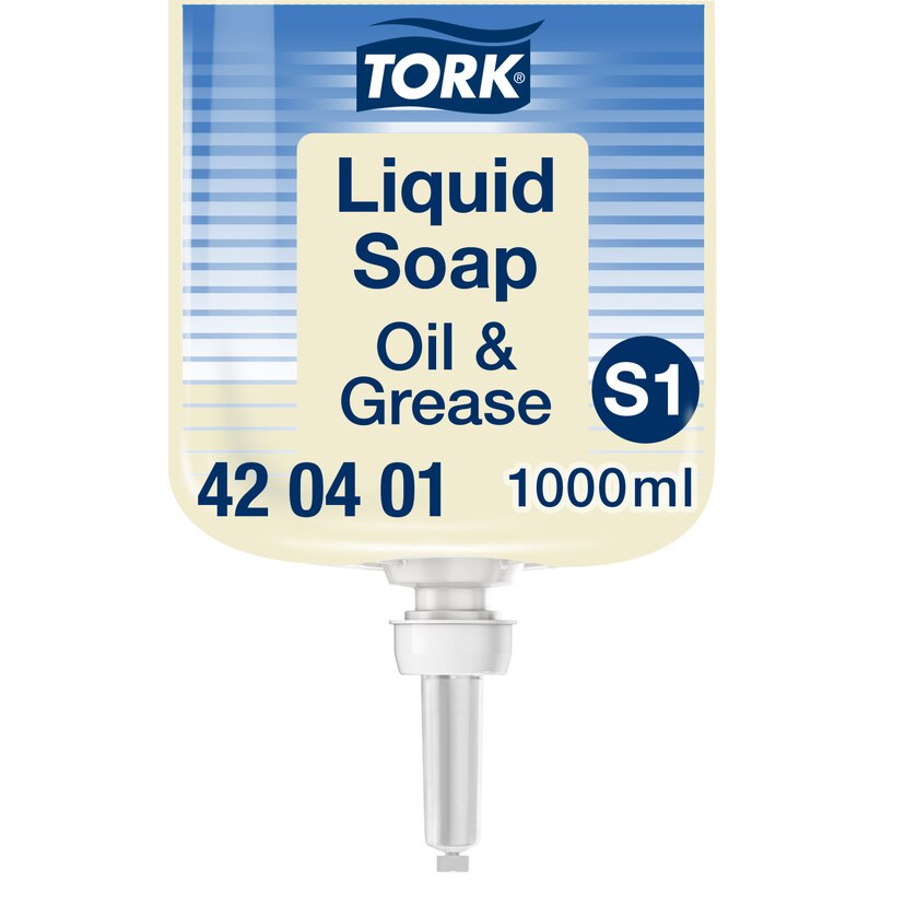 Tork Liquid Soap Dispenser with Arm Lever White S1