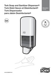 Tork Soap and Sanitizer Dispenser Black S4