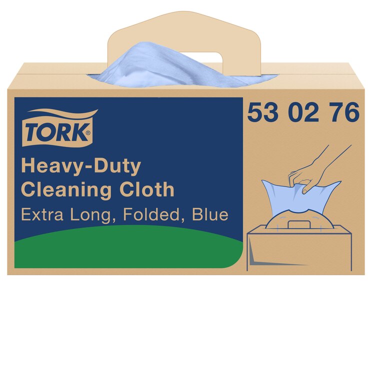 Tork Heavy-Duty Cleaning Cloth White W7