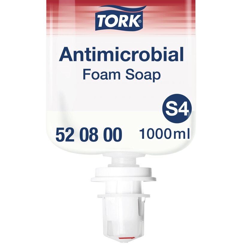 Tork Soap and Sanitiser Dispenser White S4
