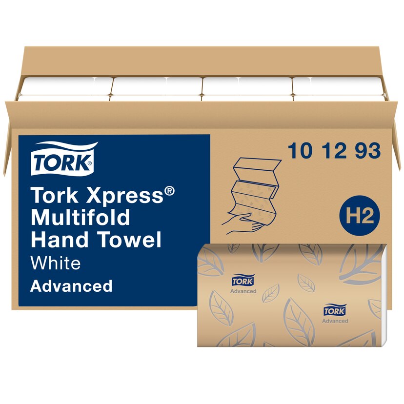 Tork Multifold Hand Towel White H2